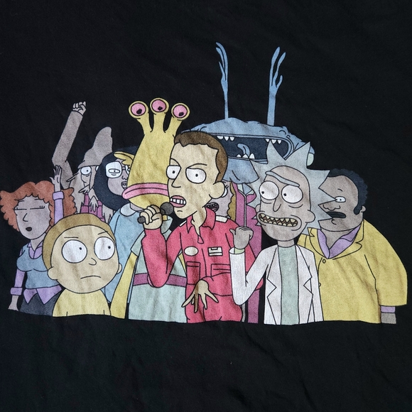 Next Level Apparel | Shirts | Rick And Morty Logic Hiphop Rapper Adult ...